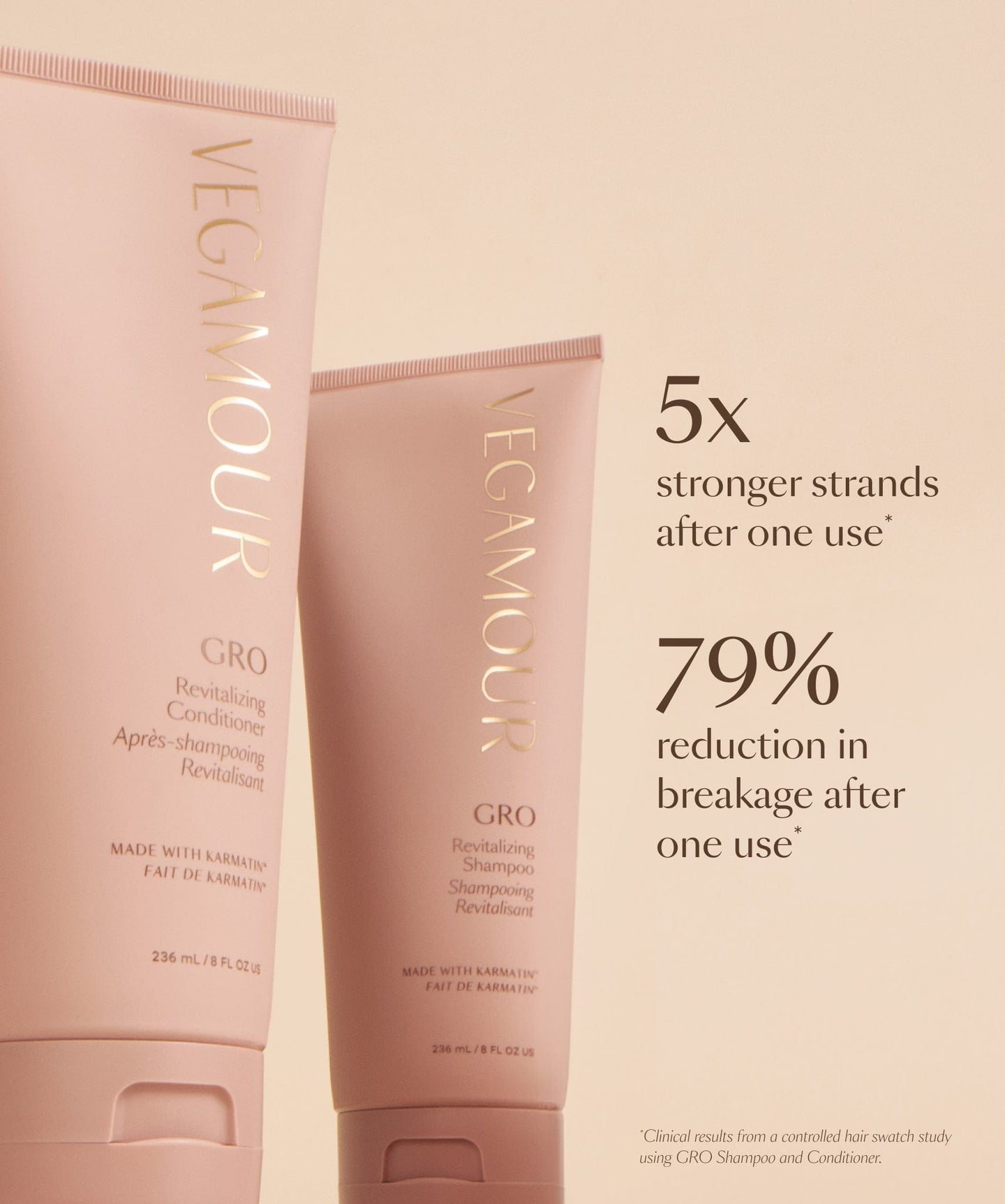 GRO Revitalizing Shampoo with Vegan Keratin | VEGAMOUR