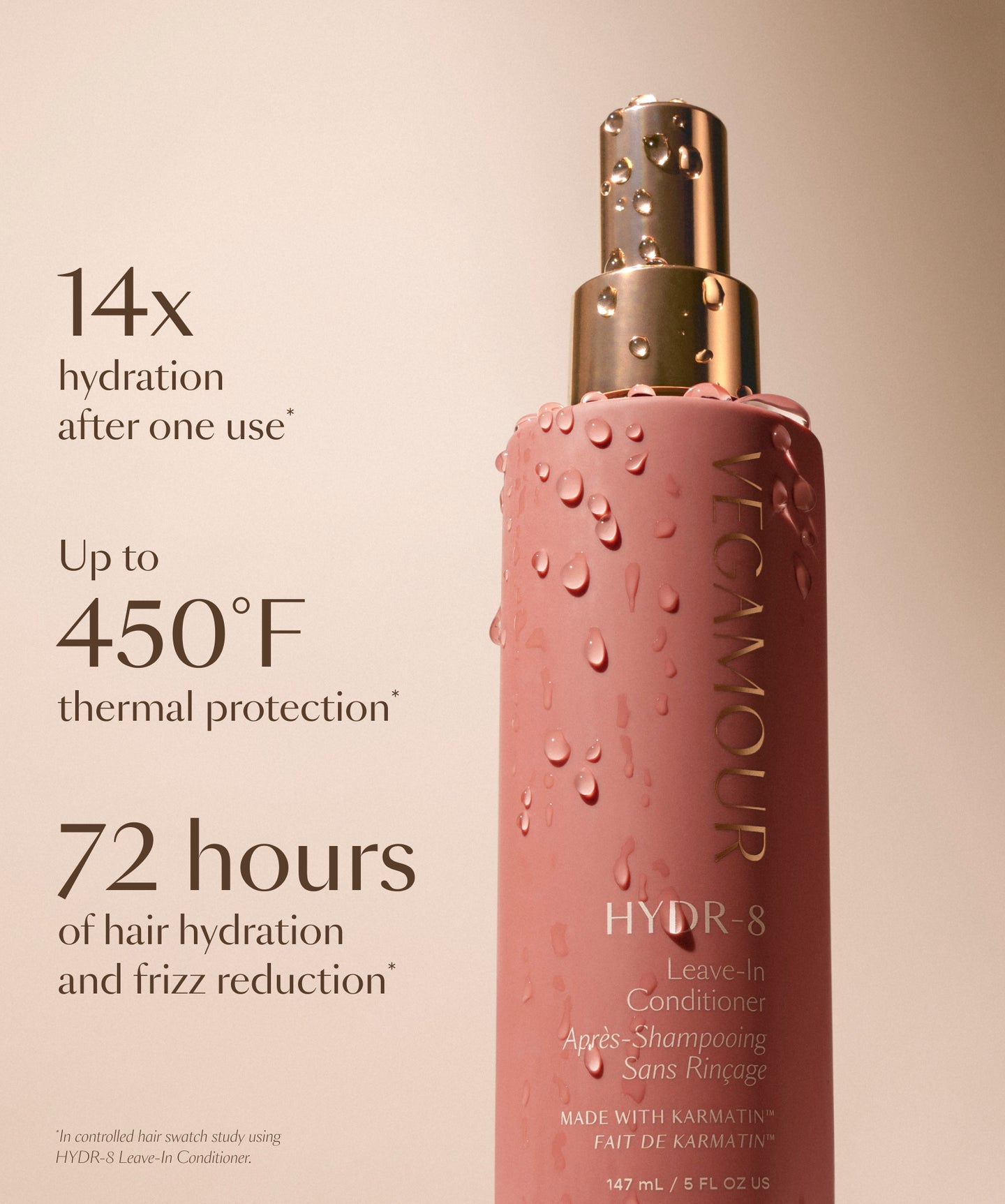 HYDR-8 Leave-In Conditioner & Heat Protectant Spray