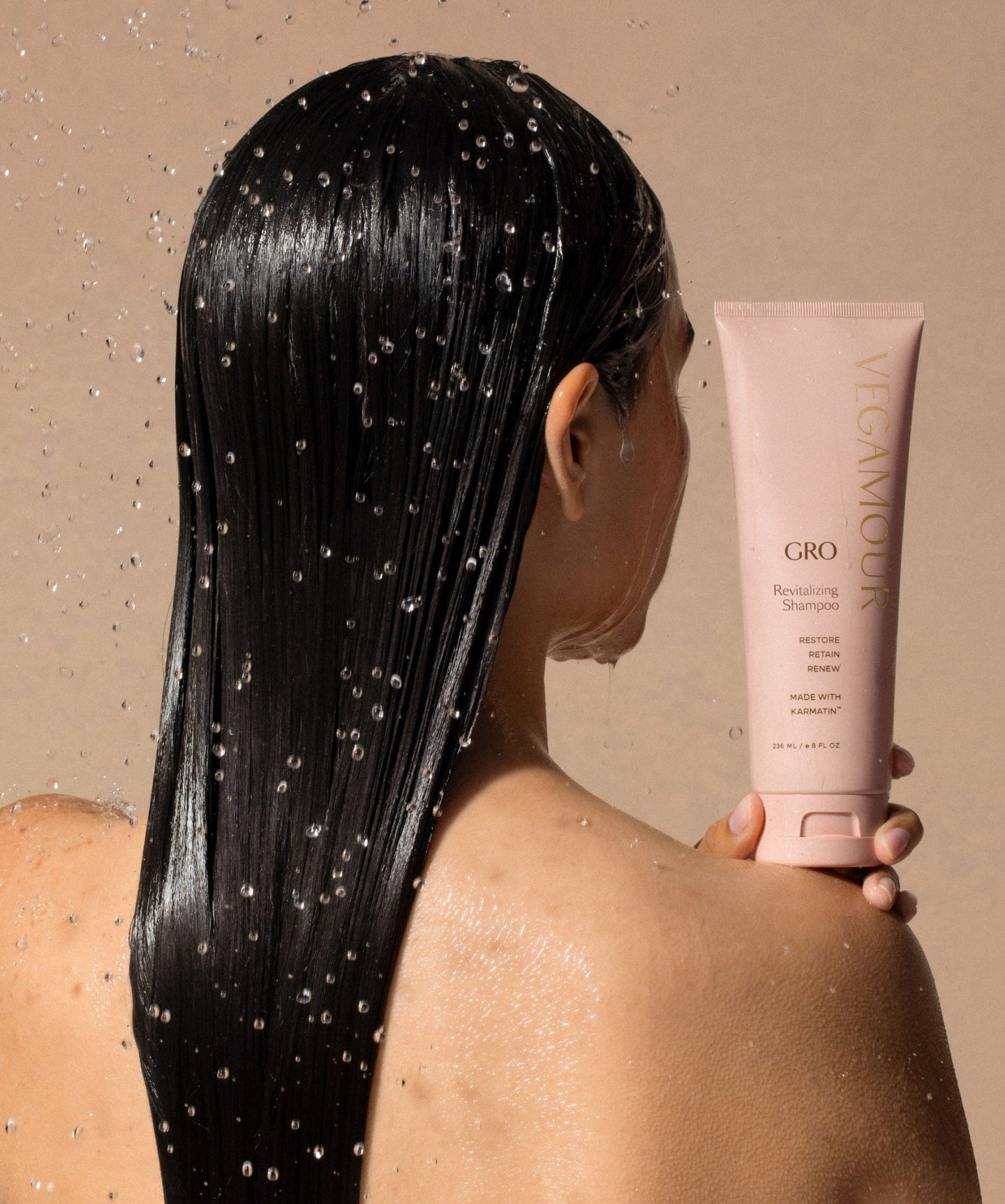 GRO Revitalizing Shampoo with Vegan Keratin | VEGAMOUR